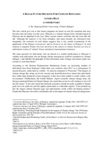 Greenwich Academic Literature Archive - A bleak future beckons climate ...