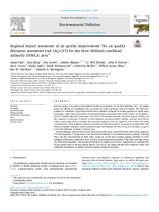 Greenwich Academic Literature Archive - Regional impact assessment of ...