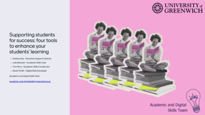 Greenwich Academic Literature Archive - Supporting students for success ...