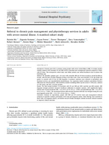Greenwich Academic Literature Archive - Referral to chronic pain ...